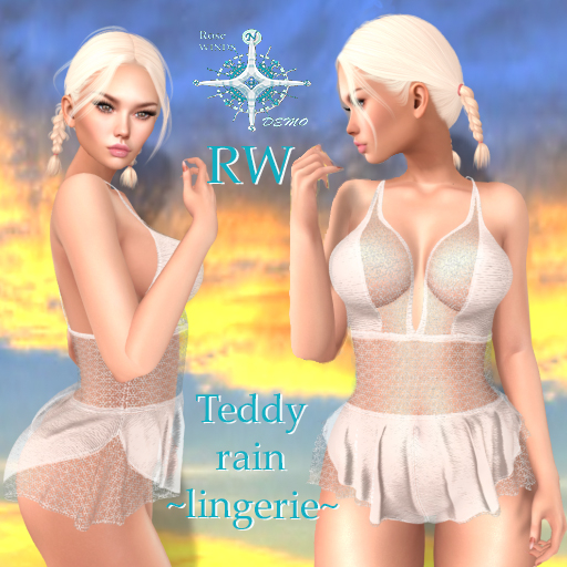 Second Life Marketplace Teddy Rain Lingerie
